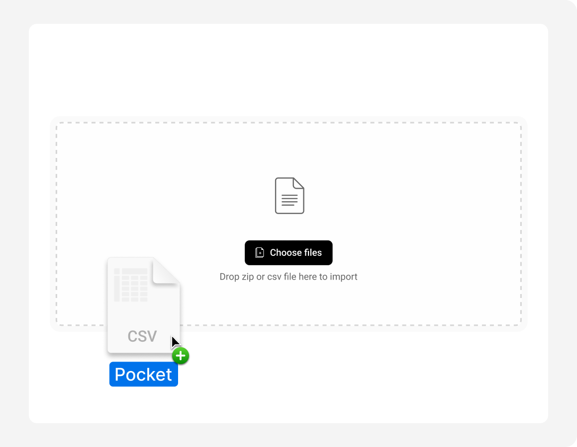 如何匯出您的 Pocket 儲存並導入到 MaxAI